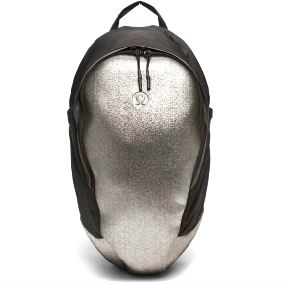 lululemon athletica | Bags | Lululemon Athletica Black And Silver Fast ...